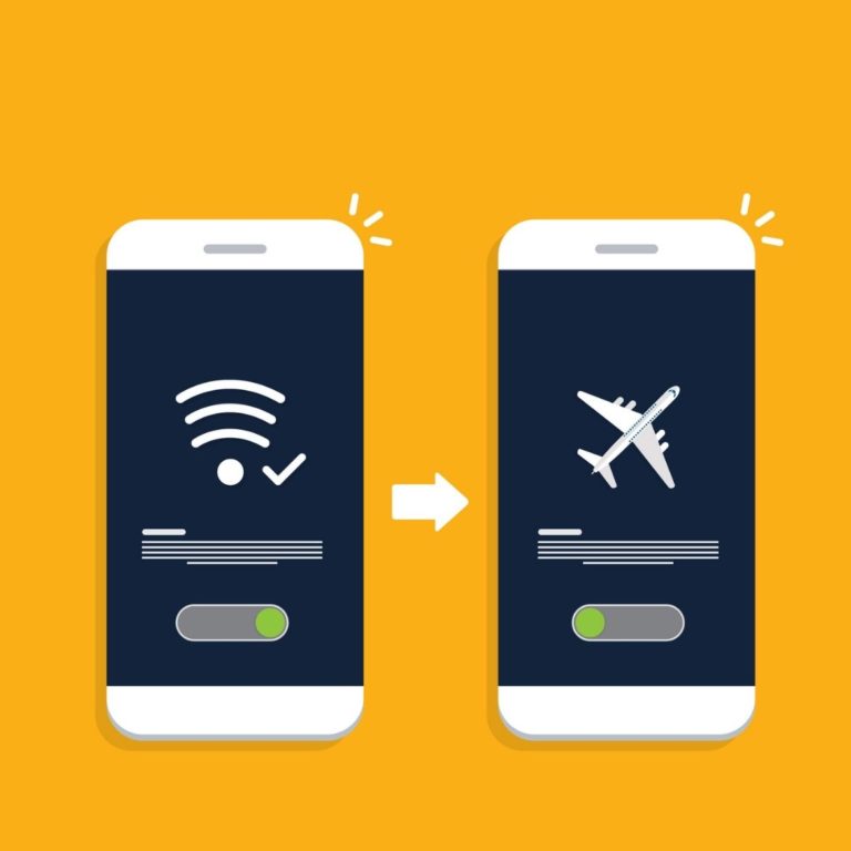 Qué pasa si no activas el "modo avión" en tu celular en un vuelo