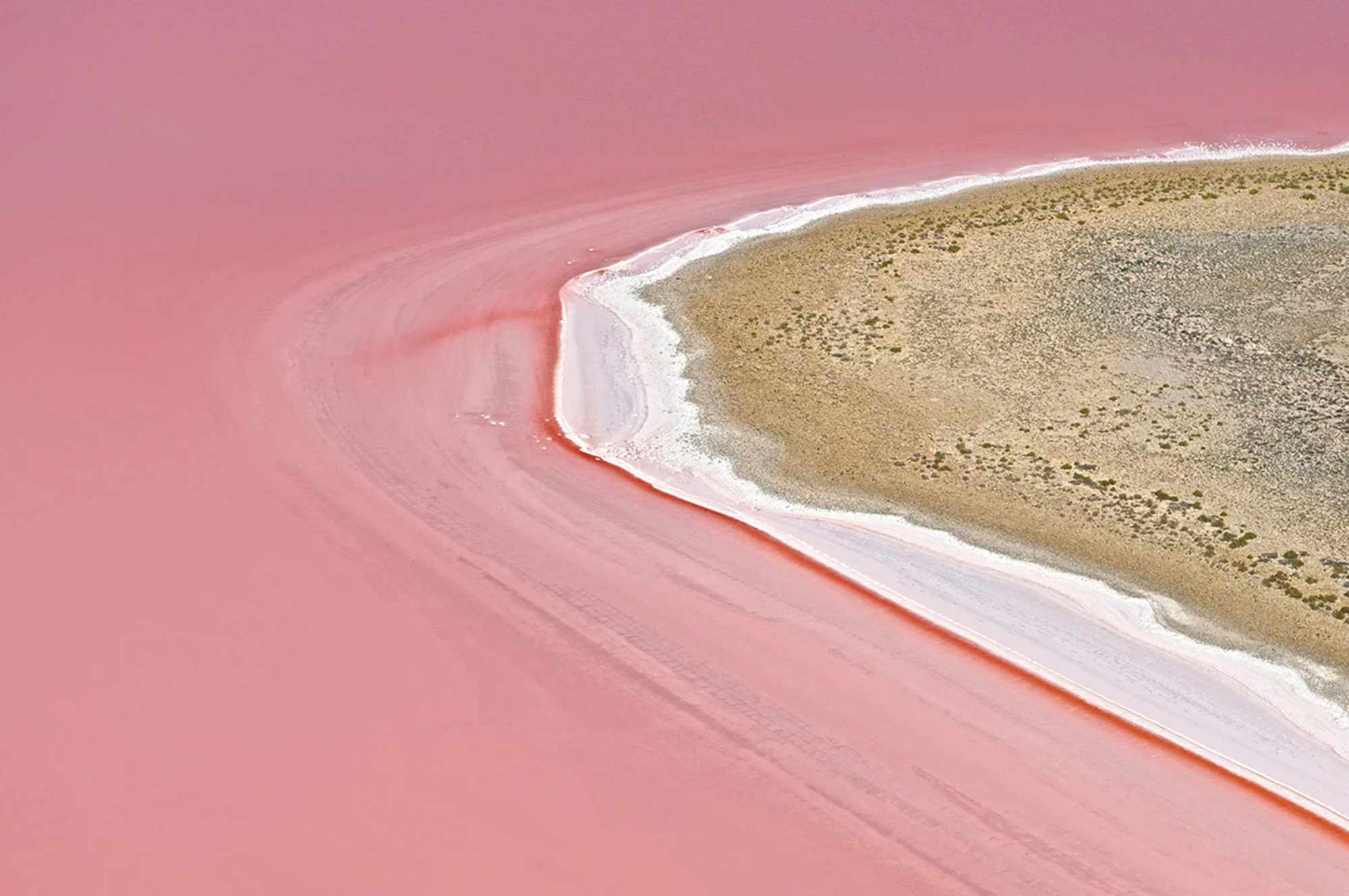 Kati Thanda–Lago Eyre: el lago rosa de Australia de ensueño